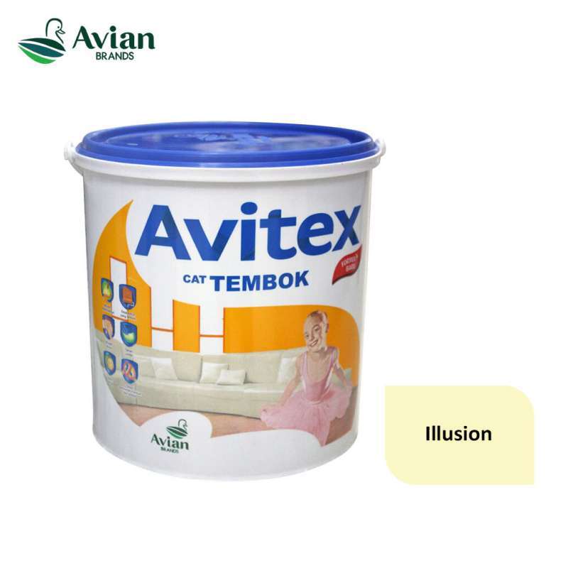Jual Cat Tembok Interior Avitex Copolymer Emul 816 Illusion 5 Kg Di ...