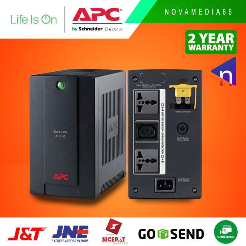 Jual UPS APC BX800 BX800LI-MS BX800LIMS 800VA 415WATT di Seller ...