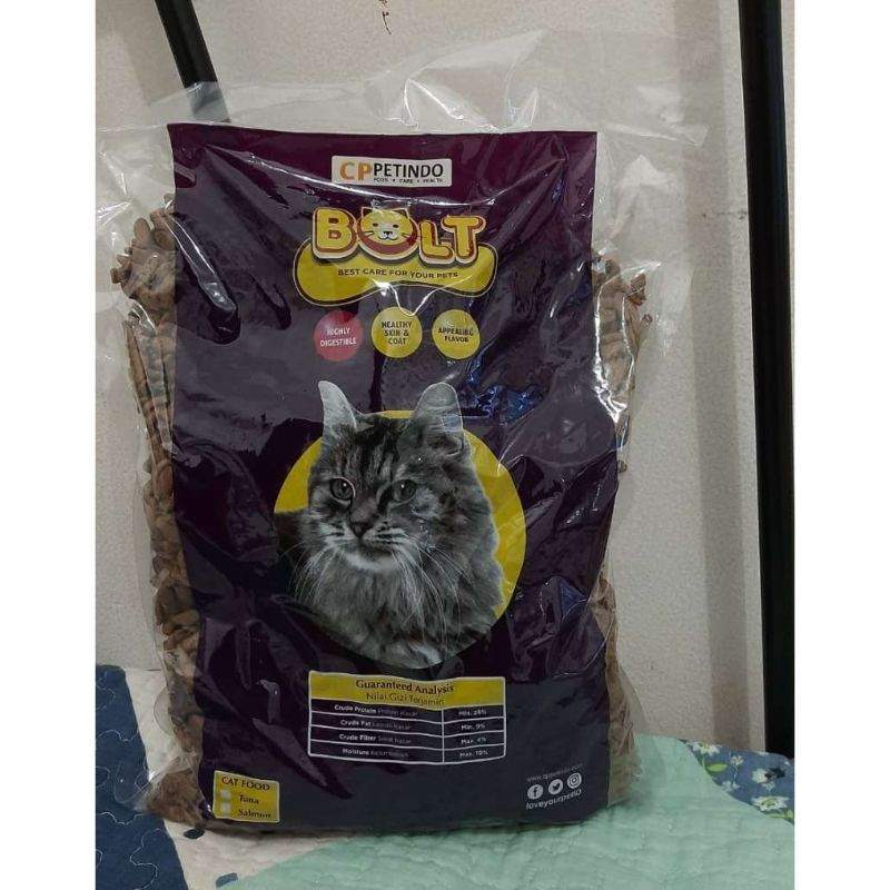 Jual Bolt Makanan Kucing [ Repack / 1 Kg] di Seller Edgar Petshop ...