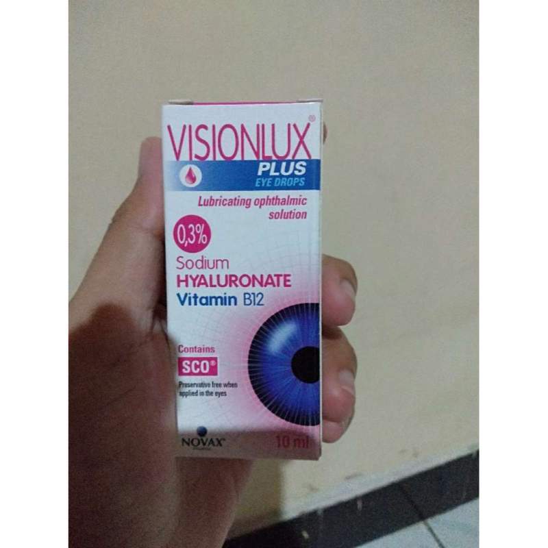 Jual Visionlux Plus Eye Drops Obat Tetes Mata dengan Vitamin B12 di ...