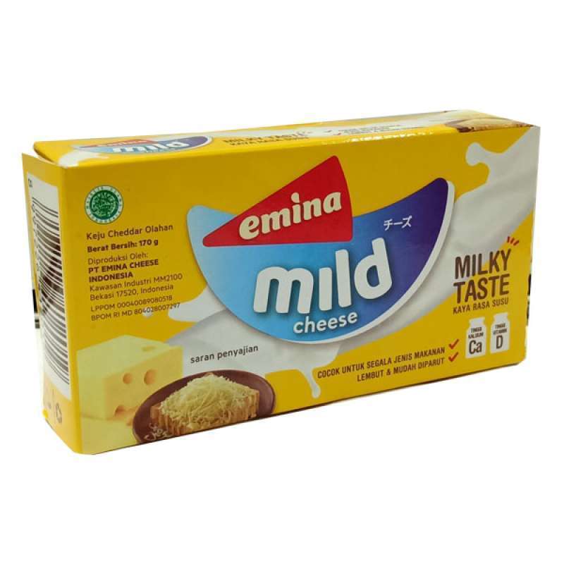 Jual EMINA CHEESE MILD 165gr di Seller Hypermart Bandung Indah Plaza ...