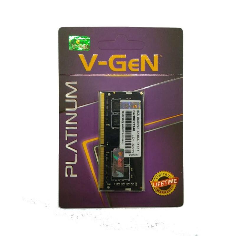 Promo RAM VGEN DDR4 8GB PC25600 3200Mhz V-GeN Memory Laptop Sodimm ...