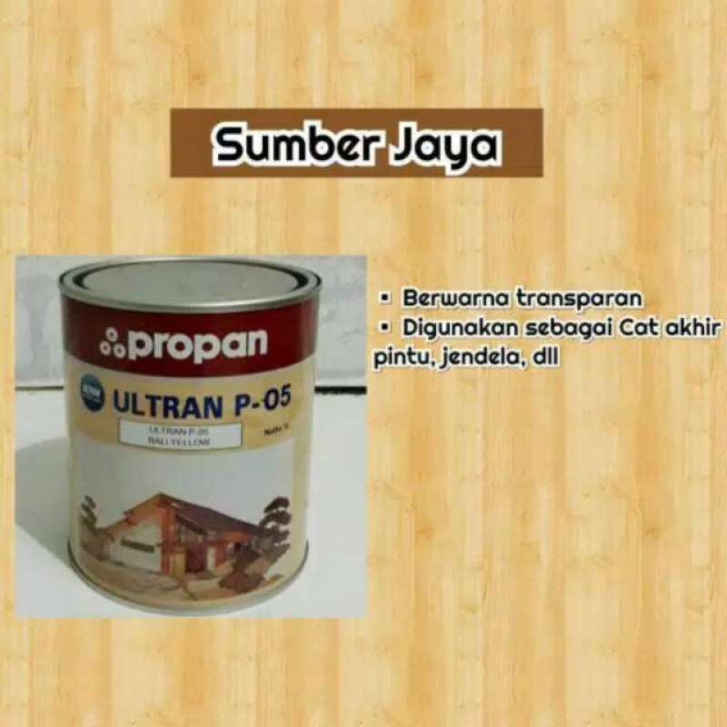 Jual Vernish Clear Gloss Kayu Politur Plitur Ultran P - 05 Propan di ...