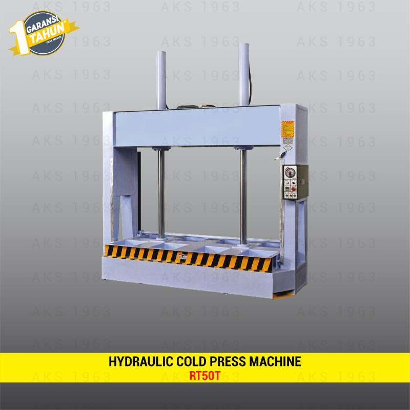 Jual Mesin Press Kayu - Hydraulic Cold Press Machine - RT 50T - AKS ...