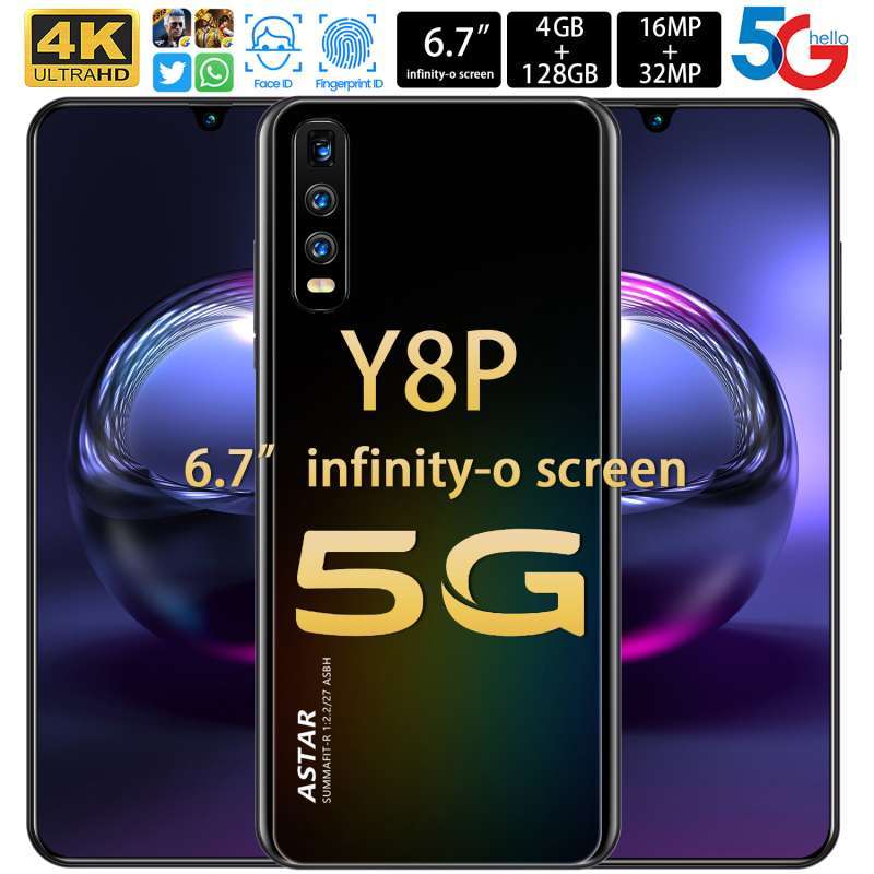 Jual Y8 Pro 4G Phone 10 Cores 5600mah Layar Sentuh HD screen 6.7 ...
