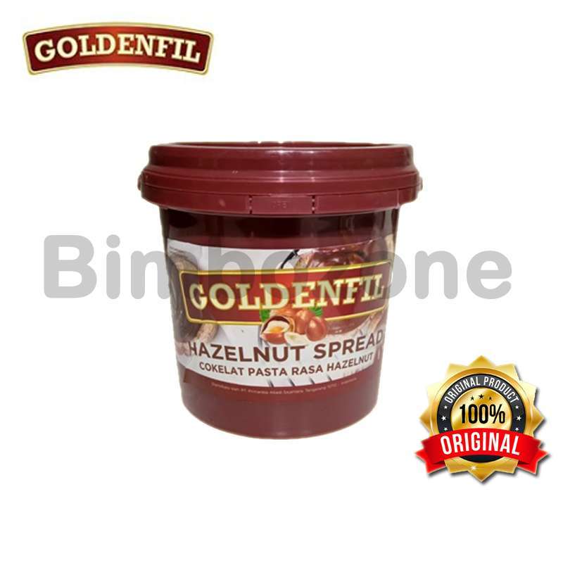 Promo Bimbozone - GOLDENFIL HAZELNUT SPREAD - Selai Roti Filling kue ...
