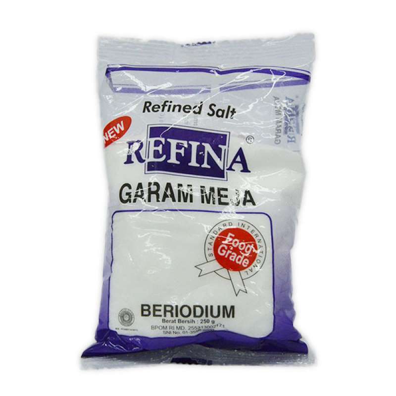 Jual Refina Garam Meja Reffil 250 Gr di Seller Hypermart Malang ...
