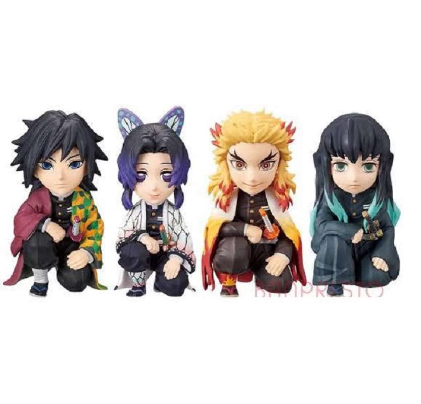 Promo WCF Kimetsu No Yaiba Giyu Rengoku Shinobu Tokito Figure Set ...