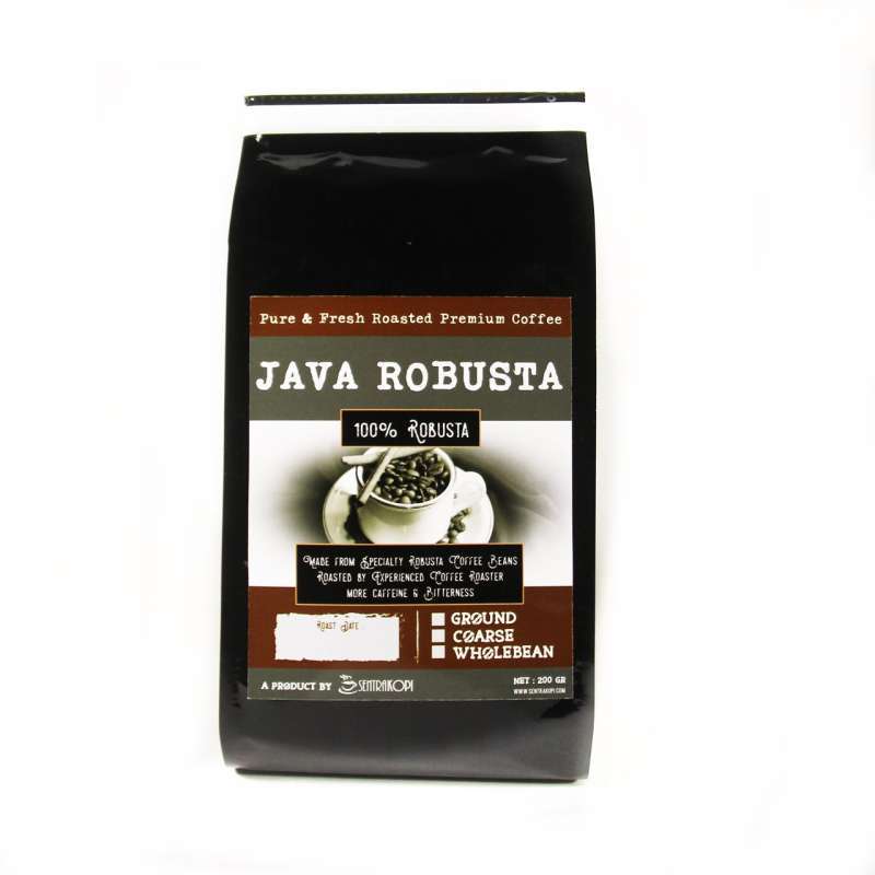 Promo Sentra Kopi Java Robusta Kopi Bubuk [200g] Diskon 9% di Seller SENTRA KOPI - Sukamenak ...