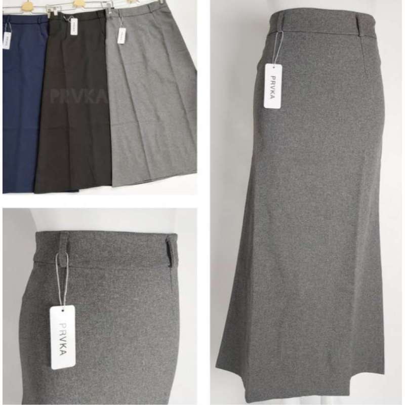 Jual Rok Kerja Wanita - Kantoran . Model A-LINE ( UKURAN S - 5L ...