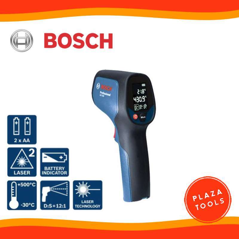Jual Digital Thermo Gun Thermometer Infrared Detector BOSCH GIS500 GIS ...
