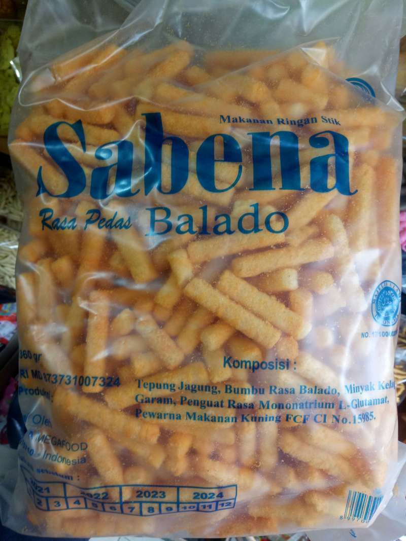 Jual Snack Sabena Rasa Balado, Jagung Bakar, Kaju, sapi pangganb di ...