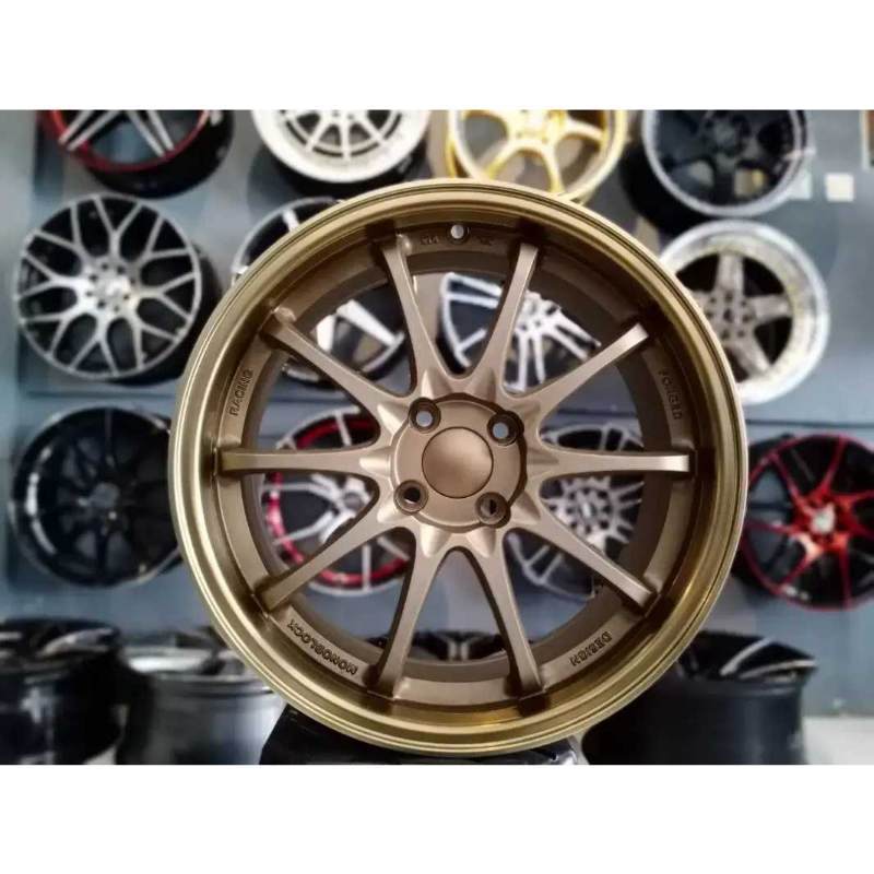 Jual Velg Mobil Rays CE28 Ring 17x7.5 Pcd 4x100 ET.42 Matt Bronze Coanting Lip di Seller Ottoban ...