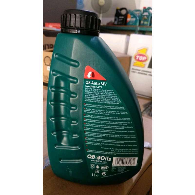 Promo Oli Q8 Auto Mv (1 L) Pasti Jaya Ban Diskon 10% Di Seller Pasti ...