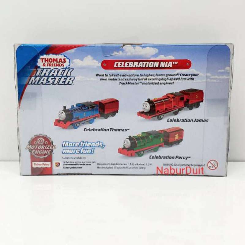 Promo Thomas & Friends TrackMaster Metallic Motorized - Celebration Nia ...