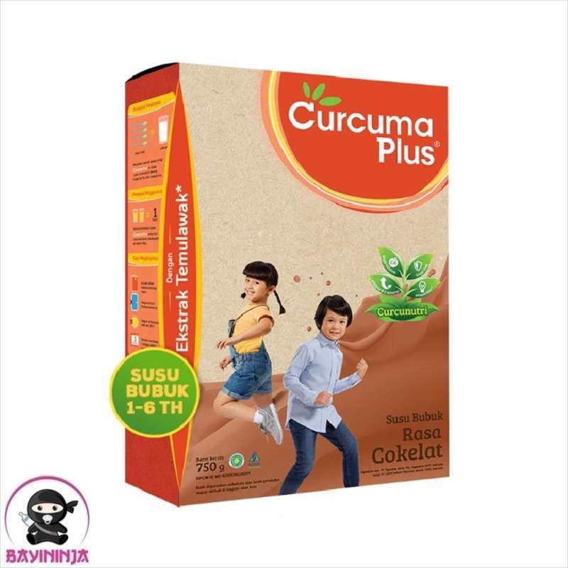 Jual CURCUMA PLUS 3 Coklat Cokelat 750g 750 g di Seller BAYININJA ...