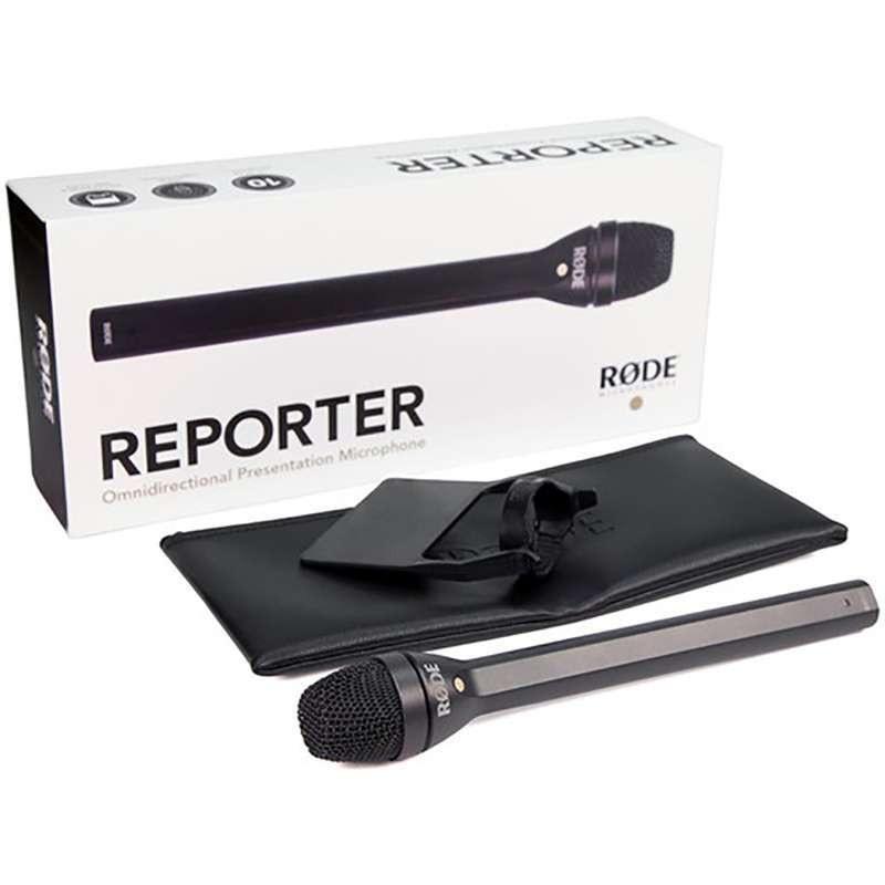 Jual Rode Reporter Omnidirectional Handheld Interview Microphone ...