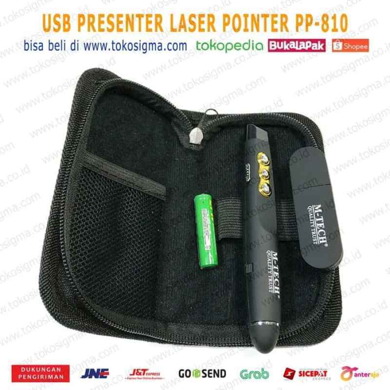 Jual USB PRESENTER 2.4G Laser Pointer Pen Presentasi PP-810 MULTIMEDIA ...