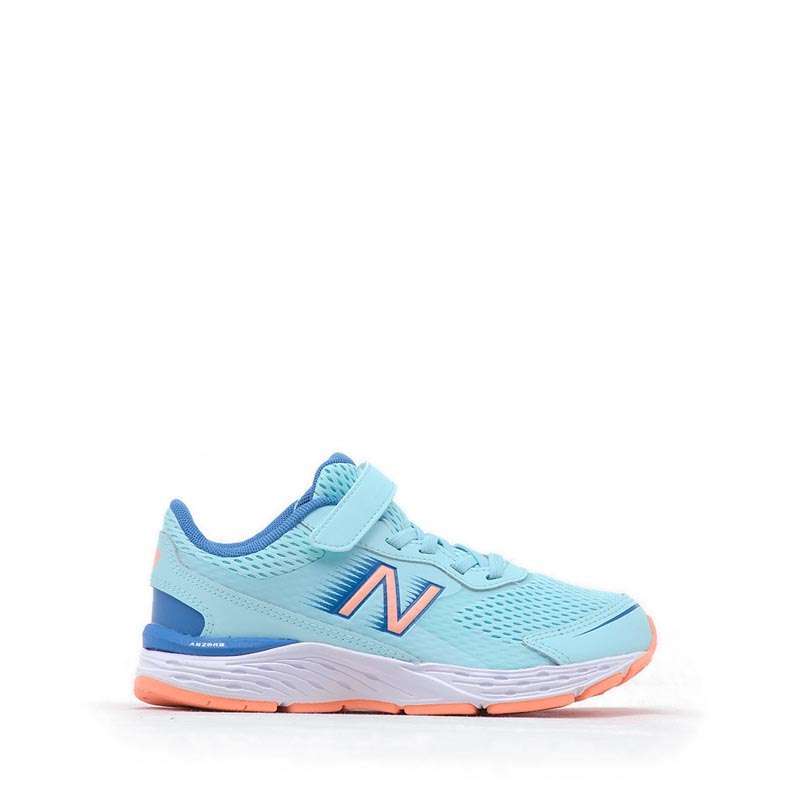 Jual New Balance Kids 680 V6 GYST Girl's Running Shoes - BLUE 13.5 di ...