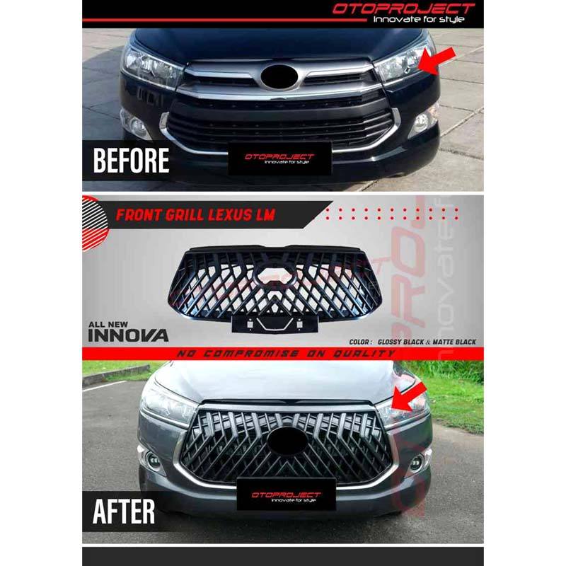 Jual FRONT GRILL ALL NEW INNOVA 2016 WALD DESIGN di Seller Otoproject ...