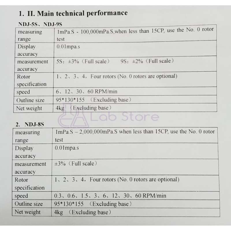 Jual Viscometer Viscotester Viscosity Viskometer Alat Kekentalan Ndj-8s ...