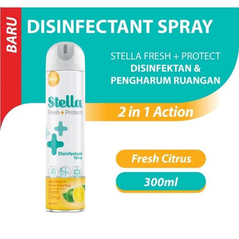 Jual Stella Disinfectant - Pengharum Ruangan Spray Fresh & Protect 300 ...