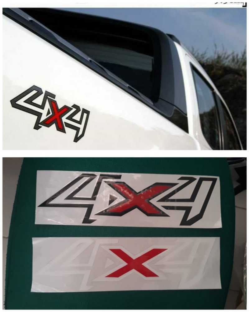 Jual Stiker Sticker Body Mobil Double Kabin 4x4 di Seller Lembaran ...