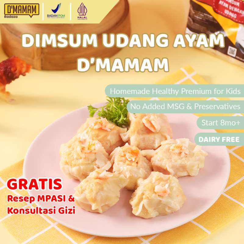 Promo Dimsum Udang D'MAMAM Homemade Sehat Halal LPPOM MUI Diskon 7% di ...