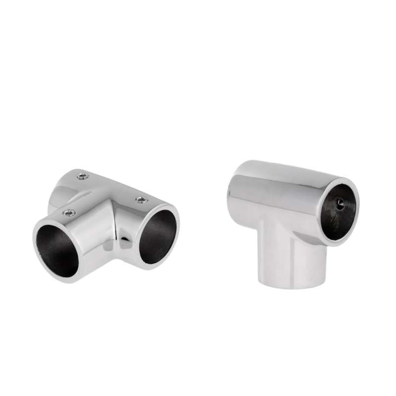 Jual 2x Pipe Clamp Handrail System - 25mm Fittings / Connectors ...