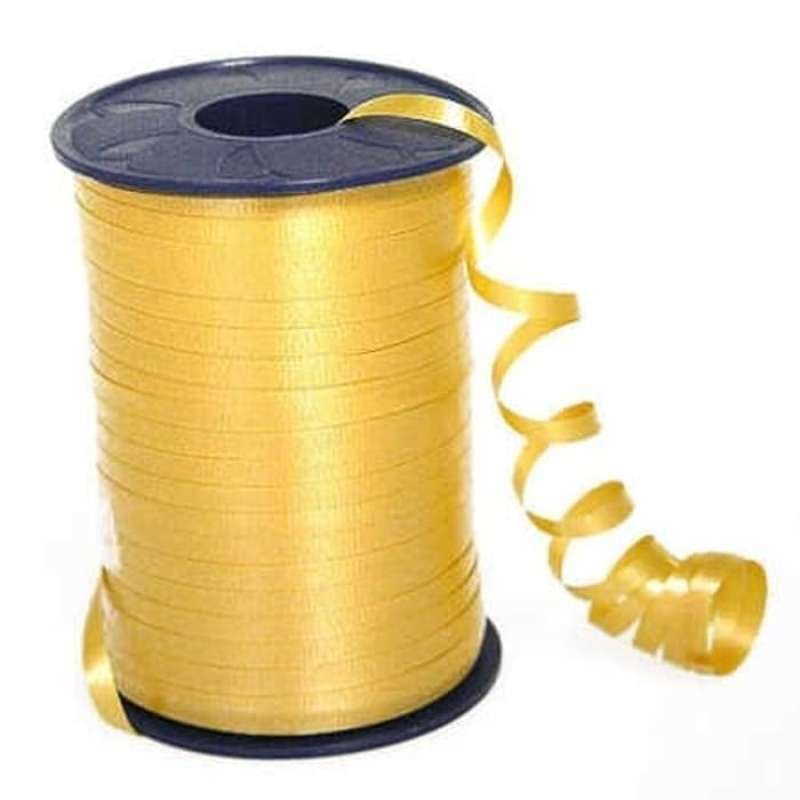 Promo Pita balon / Tali balon - warna kuning | 1roll = 90cm 3 roll ...