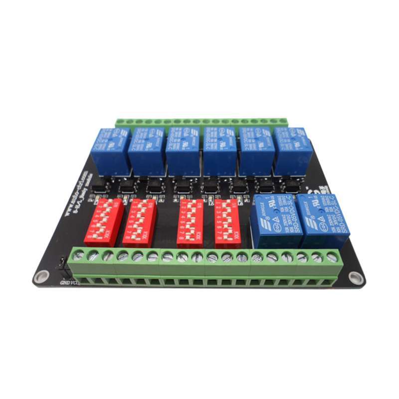 Jual 8 Channel Relay Board Module 10a Controller Driver Board Pnp For ...