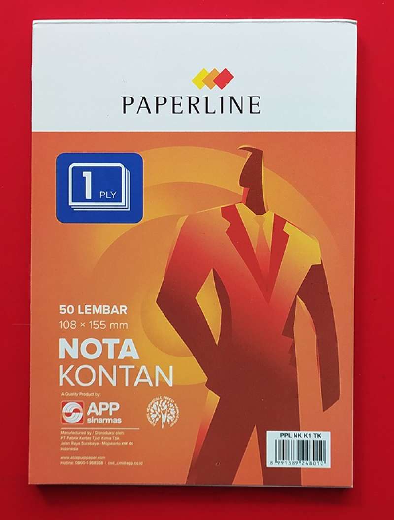 Promo Buku Nota Kontan K1 NCR PAPERLINE/Nota Kecil 1 ply/Nota Kontan ...