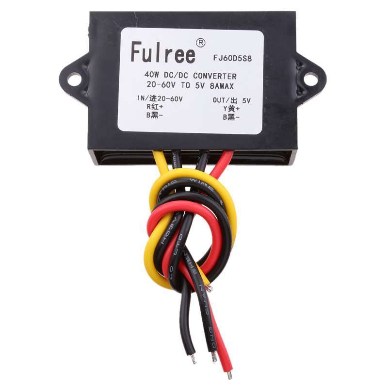 Jual DC DC Step Down Converter Buck Module 20V-60V to to 5V 8A 40W ...