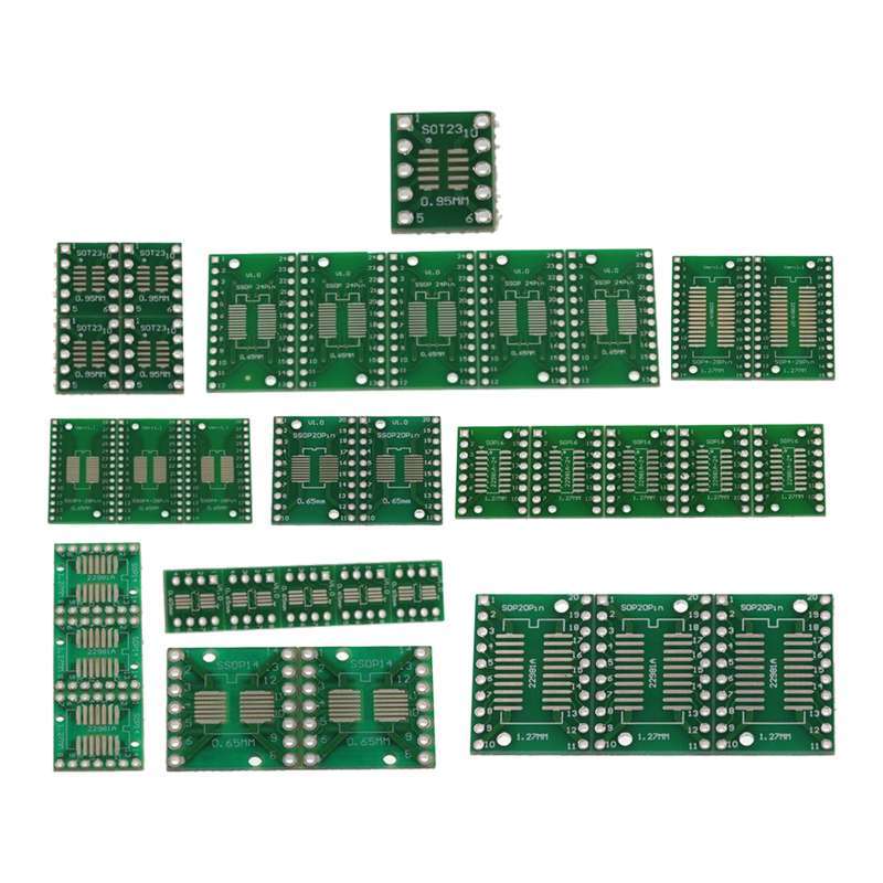Jual Set Of 35 Sop Msop Ssop Sot23 Dip Adapter Pcb Socket Convertor ...