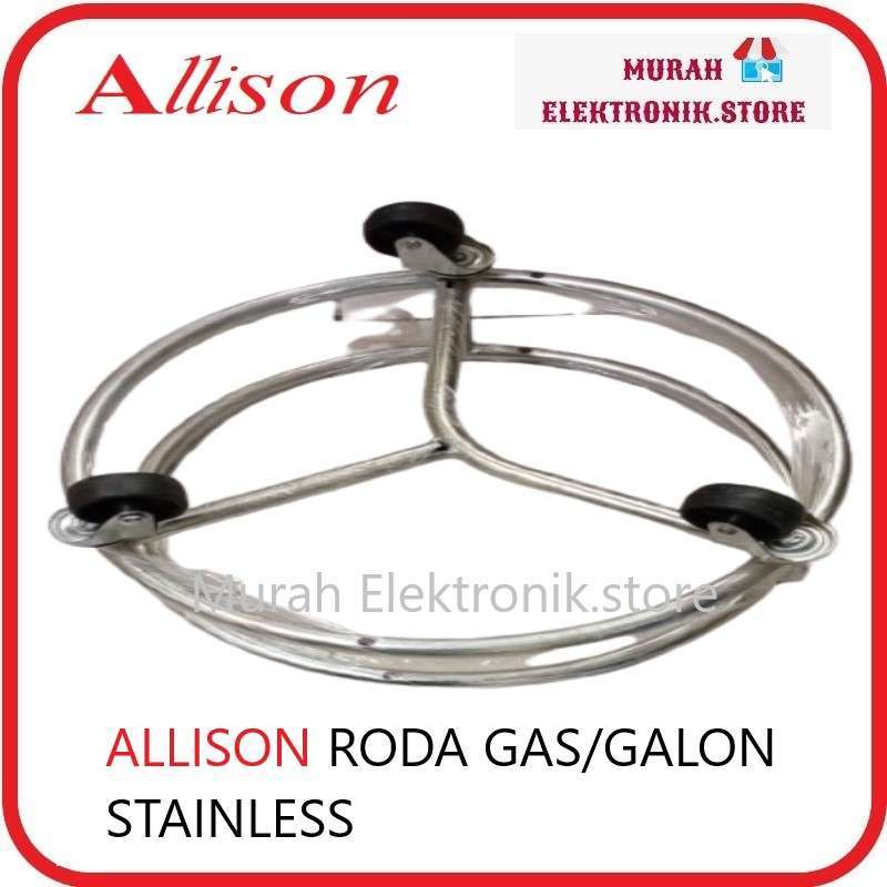 Jual Allison Roda Tabung Gas - Krom Stainless - Alas Air Galon ...