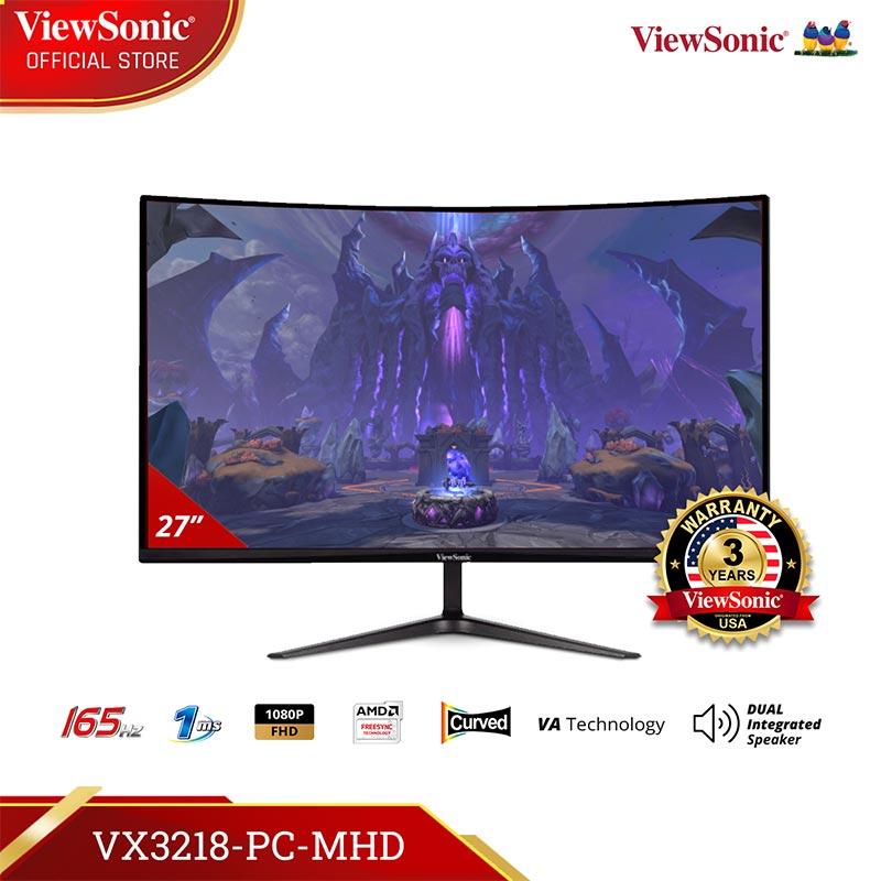 Promo ViewSonic 32 Curved Gaming Monitor VX3218-PC-MHD | FHD | 165Hz ...