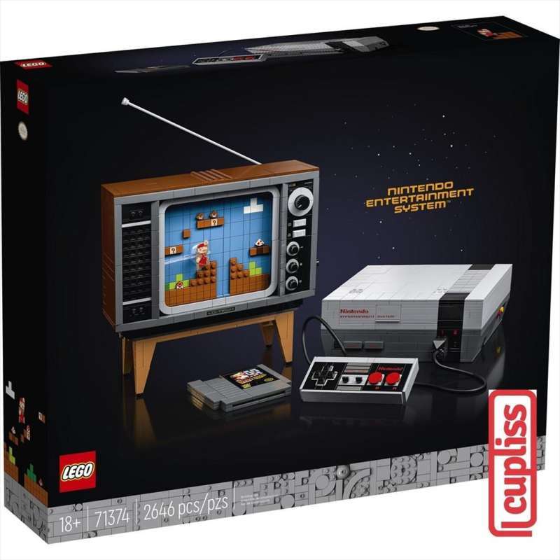 Jual LEGO Exclusive 71374 Nintendo Entertainment System Super Mario di ...