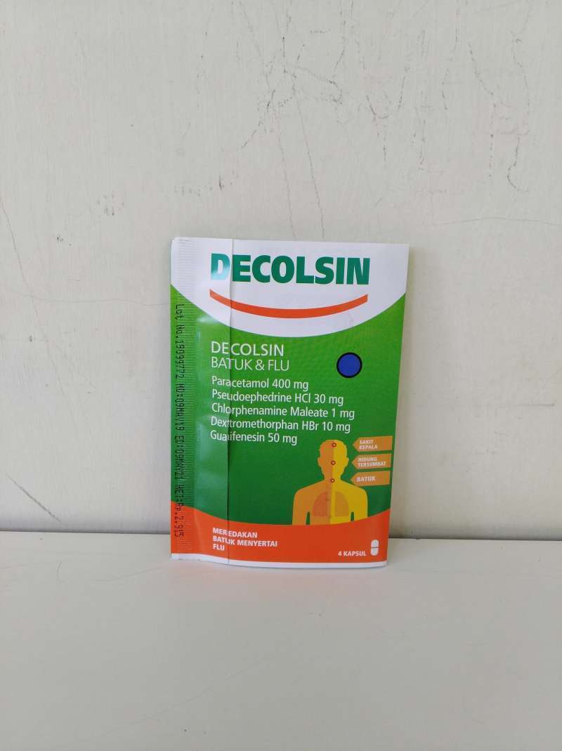 Jual Decolsin Obat Batuk Dan Flu Kapsul di Seller rave - Menteng, Kota ...