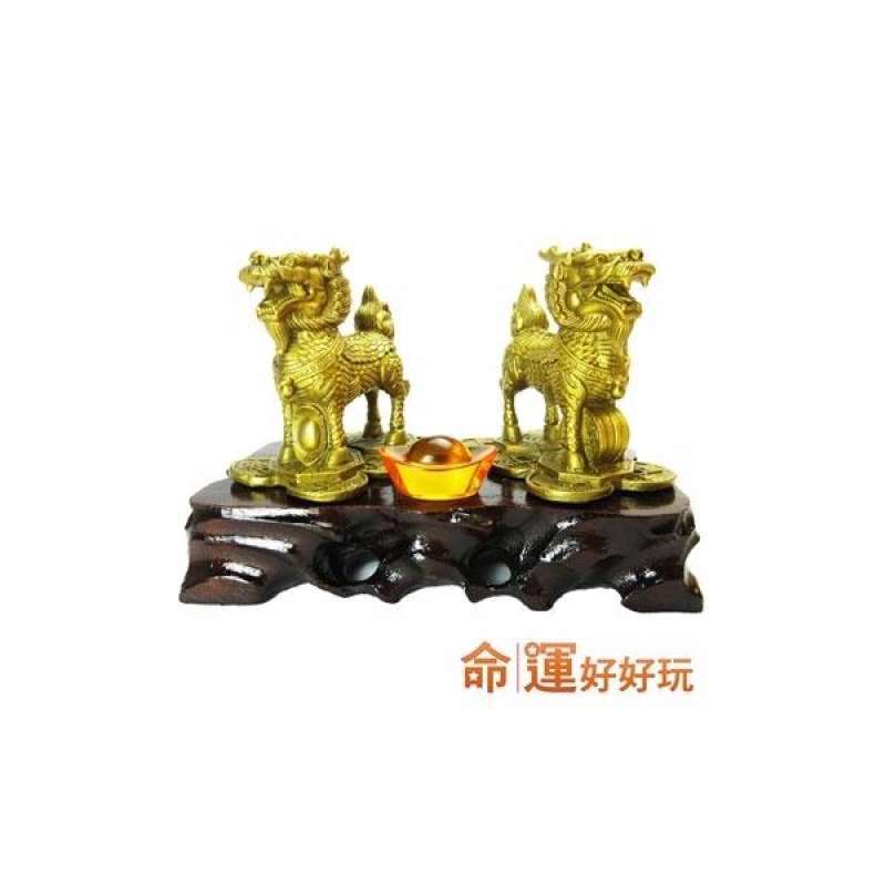 Jual [TAITRA] [Super Lucky] Evil Warding Bronze Kirin Statue Set di ...