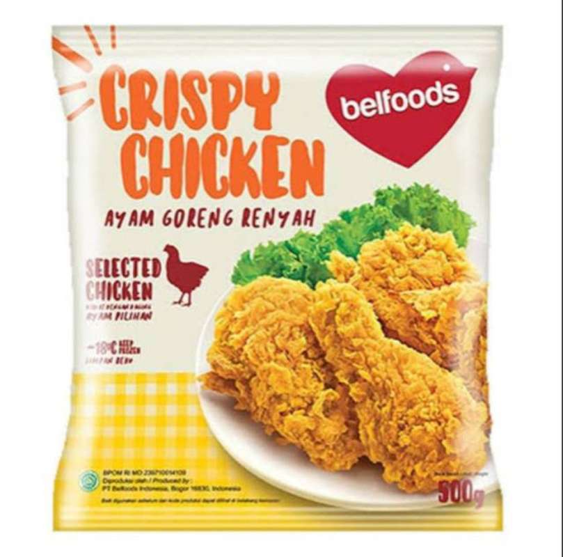Jual Belfoods Crispy Fried Chicken [500gr] di Seller Sembakokuaja ...
