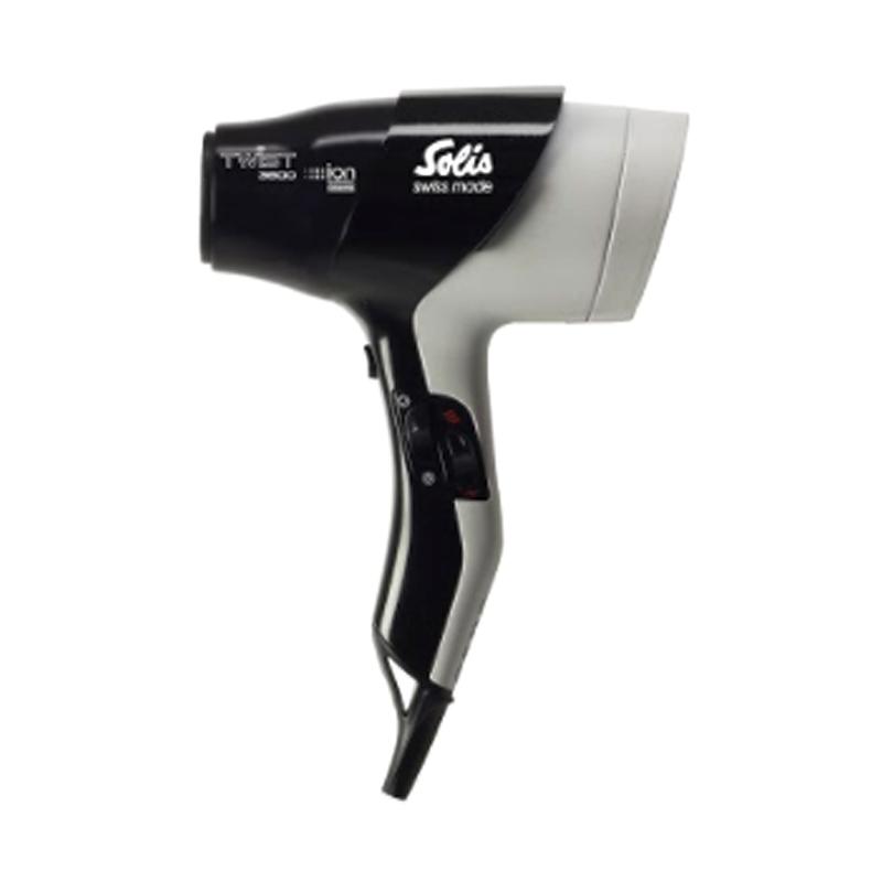 Jual Solis Twist 3800 ION Extra Power Hair Dryer 2000W (Black White) di ...