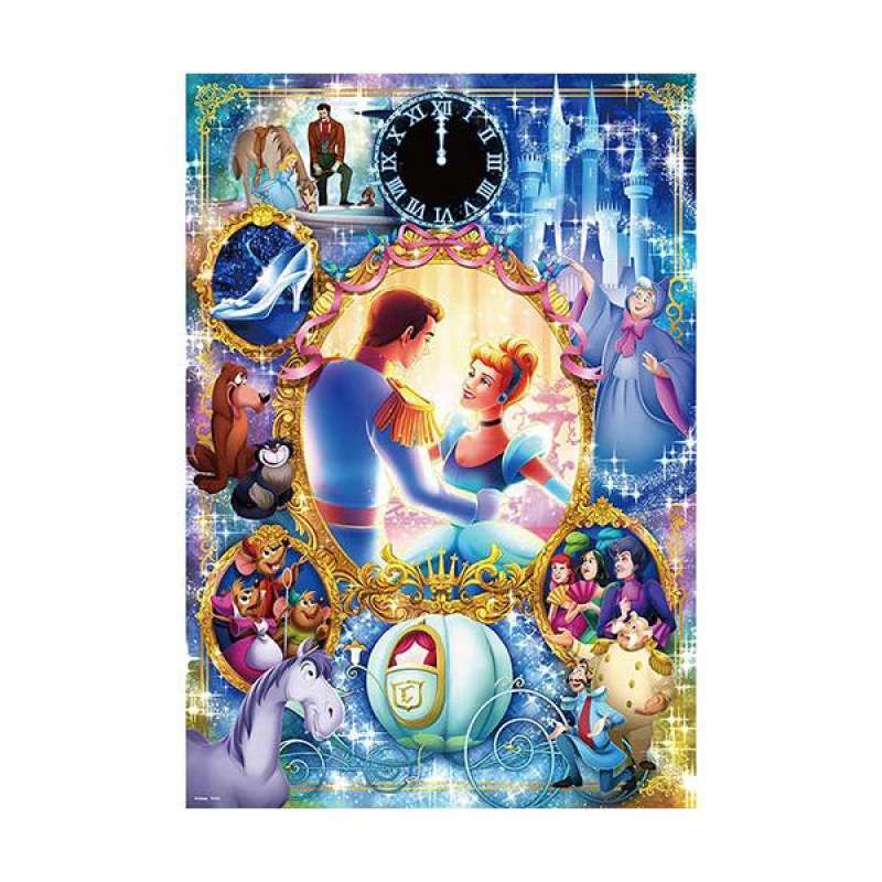 Jual (Tenyo)Tenyo Jigsaw Puzzle 1000 Pieces When Disney Cinderella's ...