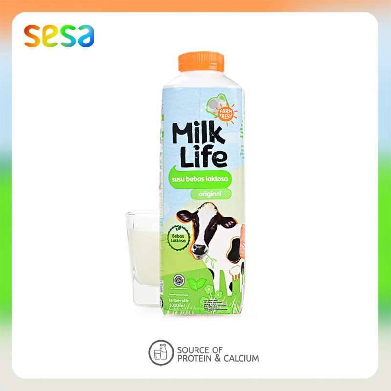 Jual Milk Life Fresh Milk Lactose Free 1 liter di Seller Sesa Official ...