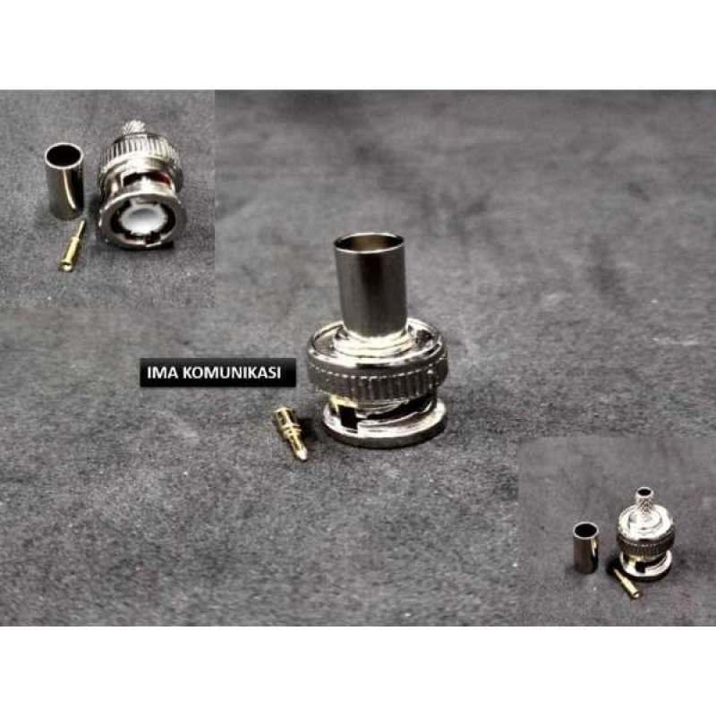 Jual KONEKTOR. BNC RG 58 MALE di Seller IMA COMMUNICATION - Glodok, Kota Jakarta Barat | Blibli