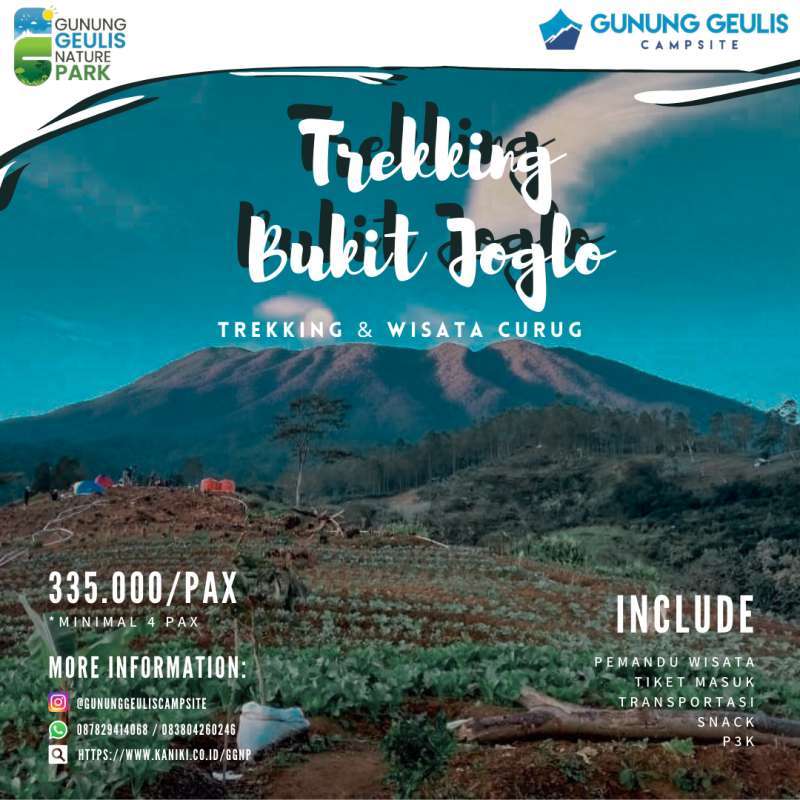 Jual Gunung Geulis Nature Park Trekking Bukit Joglo Puncak Bogor Wisata ...