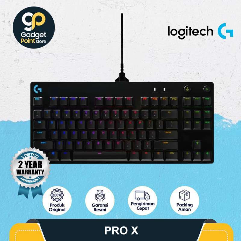 Promo Keyboard Gaming Wired Logitech PRO X Diskon 8% di Seller Gadget ...
