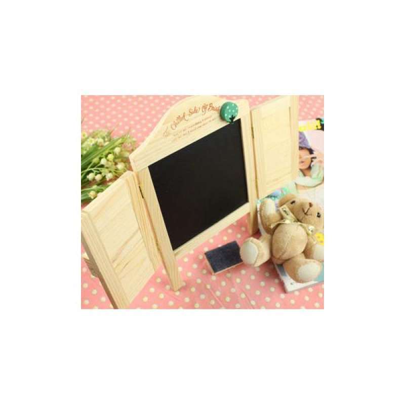 Jual Country Style Windowed Small Blackboard Message Board Comes With ...
