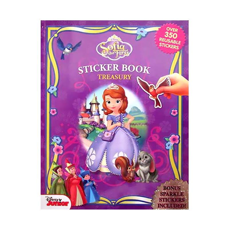 Jual Genius Sticker Book Treasury Disney Sofia The First With Over 350 ...