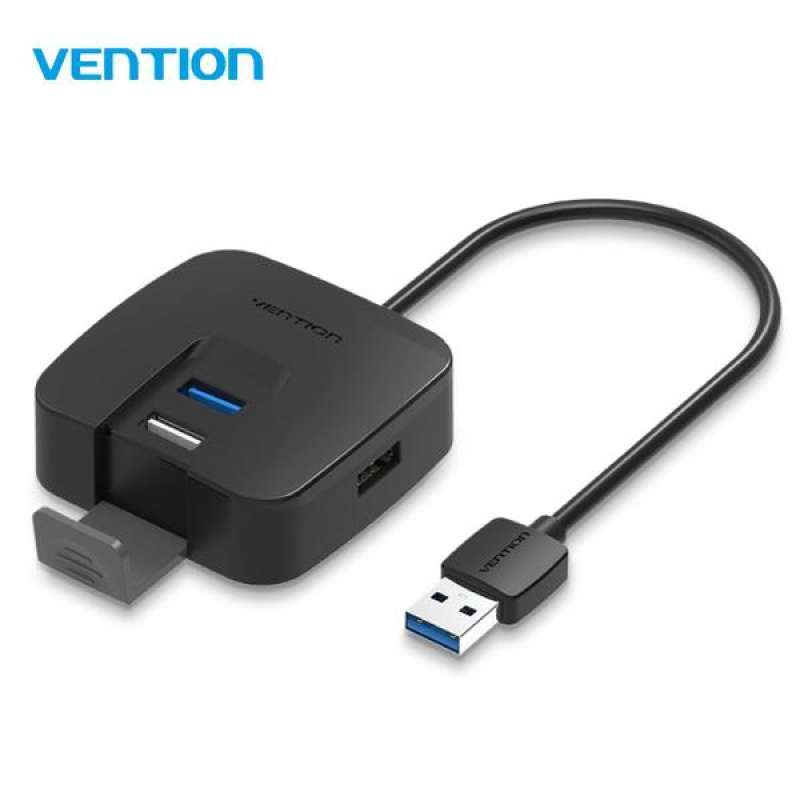 Jual (VENTION)VENTION CHA series USB2.0+USB3.0 four-hole HUB 1M-black ...