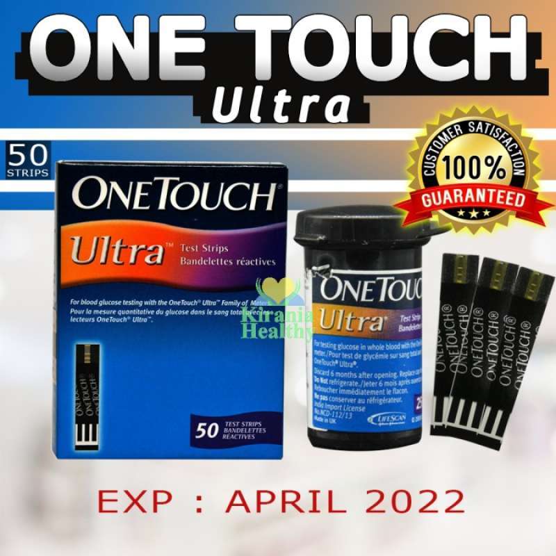 Promo ONETOUCH ULTRA 50 TEST STRIP ONE TOUCH ULTRA BANDELETTES ...